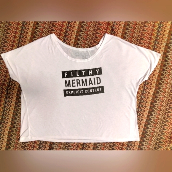 Filthy Mermaid | Tops | Filthy Mermaid Workout Tshirt | Poshmark